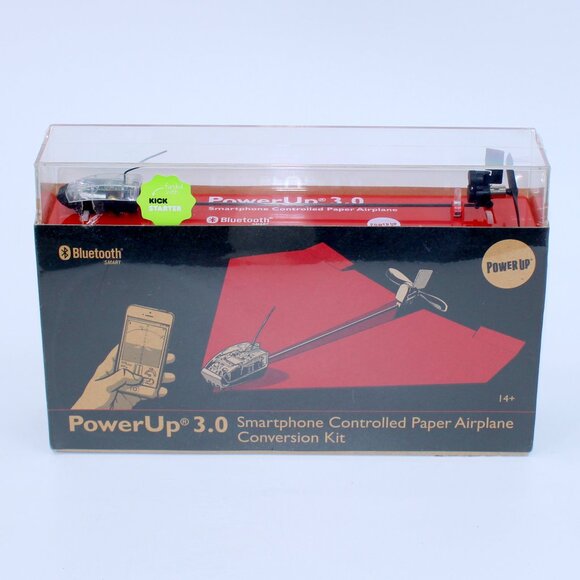 PowerUp | Toys | Powerup 3 Smartphone Controlled Paper Airplane | Poshmark